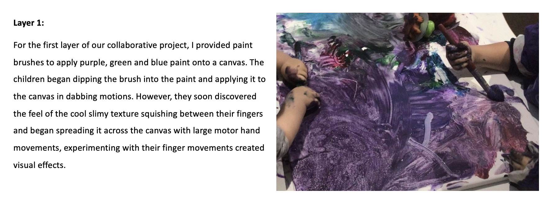 Layers of Experience: Visual arts explorations with babies and toddlers ...